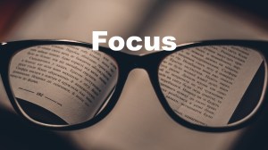 Can you focus your mind? | counselorssoapbox