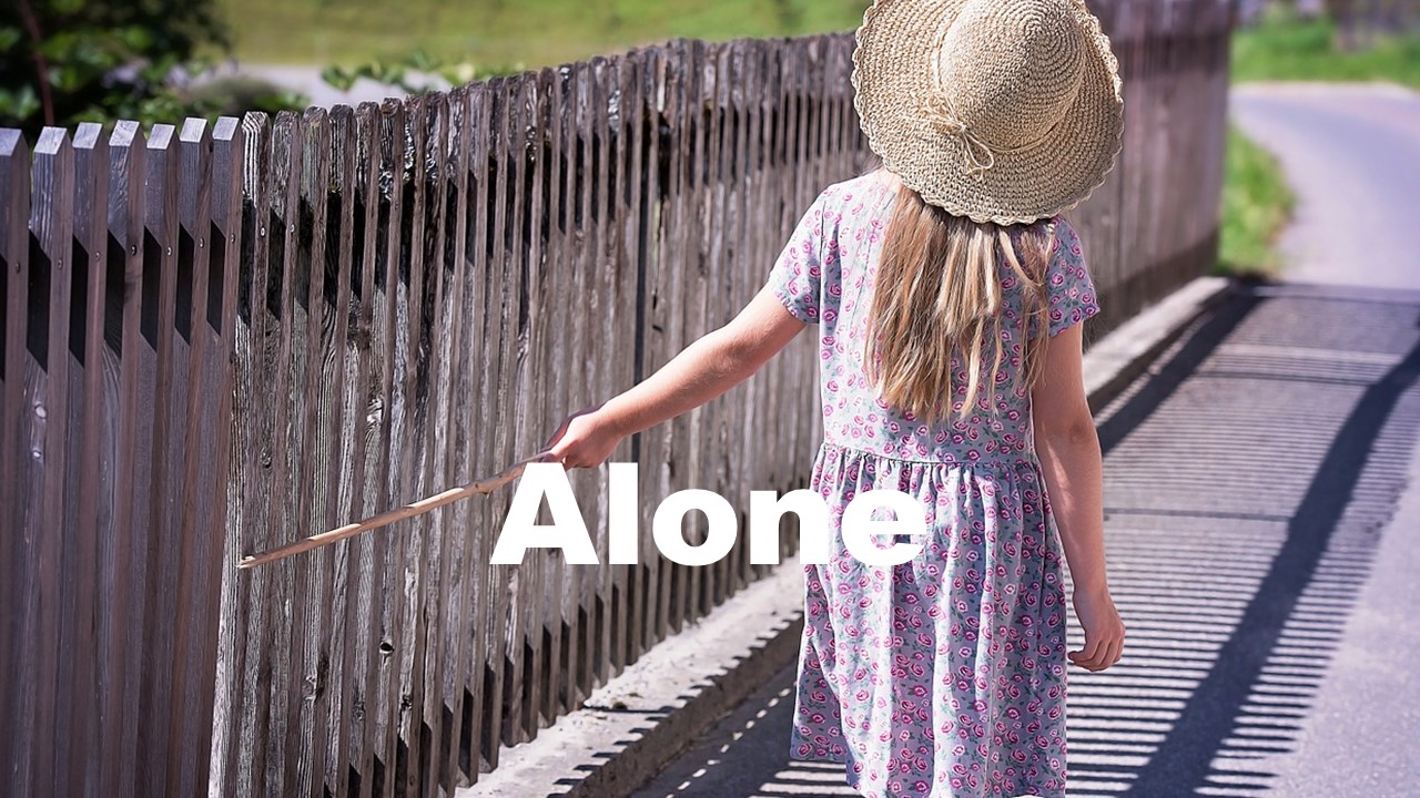 Alone. | counselorssoapbox